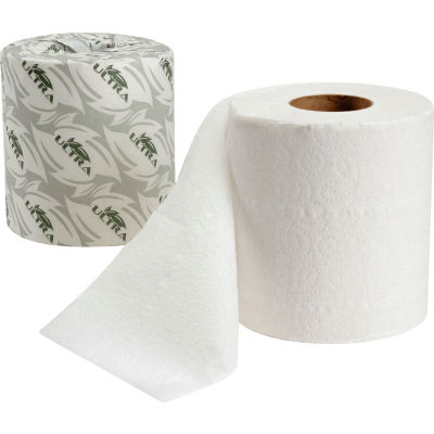 Standard Bathroom Tissue Paper - 500 Sheets/Roll, 96 Rolls/Case ...