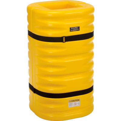 Global Industrial™ Yellow Column Protectors, 12" Column Opening ...