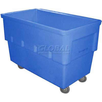 Dandux Rectangular Plastic Box Truck 51166532U Blue 32 Bushel 1120 Lb. Cap.