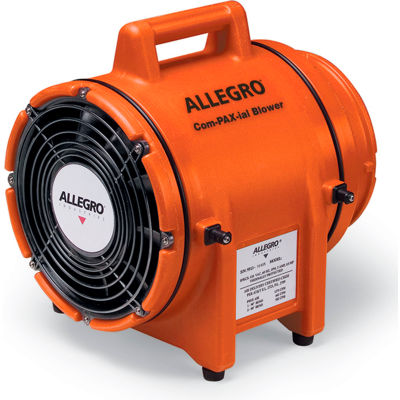 Allegro 9536 8 Inch Axial DC Plastic Blower, 12V