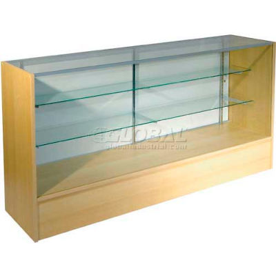 6' Full Vision Show Case, Black