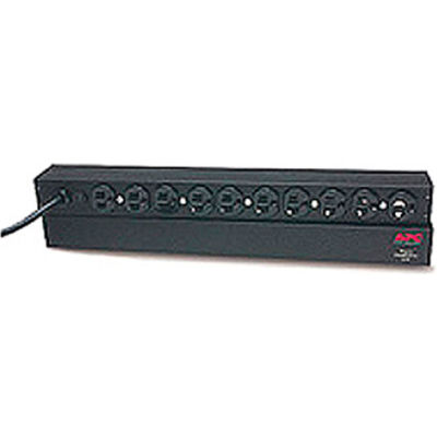 APC AP9562 Rack PDU, Basic, 1U, 15A, 120V, (10)5-15 | B259219 - GLOBALindustrial.com