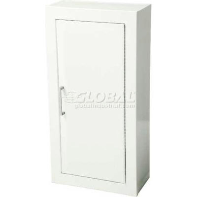 Activar Inc. Steel Fire Extinguisher Cabinet, Solid Door Surface Mount
