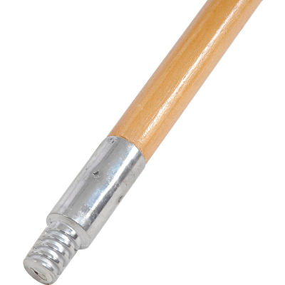 Carlisle Metal Tip Threaded Wood Handle , 60"L x 15/16"Dia. - 4526700 ...