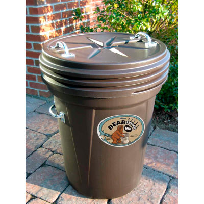 Garbage Can & Recycling | Animal Resistant | Bearicuda Basic Bin™ W ...
