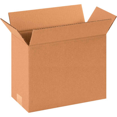 Global Industrial™ Cardboard Corrugated Boxes, 12"L x 6"W x 12"H, Kraft ...