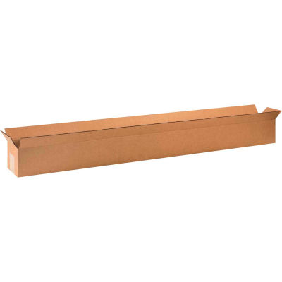 Long Cardboard Corrugated Boxes 48" x 4" x 4" 200#/ECT-32 - Pkg Qty 25 ...