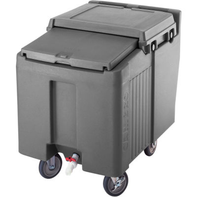 Cambro ICS175L191 - Ice Caddy, Granite Gray, 175 Lbs. Cap., Short, 2 ...