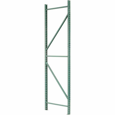 Husky Rack & Wire Pallet Rack Teardrop Upright Frame - 36"D x 120"H ...