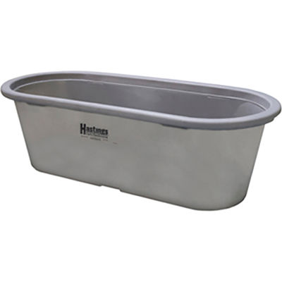 Hastings Poly Stock Tank HP20206 Round-End 160 Gallon 78"L x 32"W x 24 ...