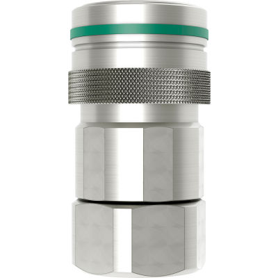 Cejn® Series 667 DN14 Coupling W/ Valve, 2-21/25"L - Pkg Qty 5