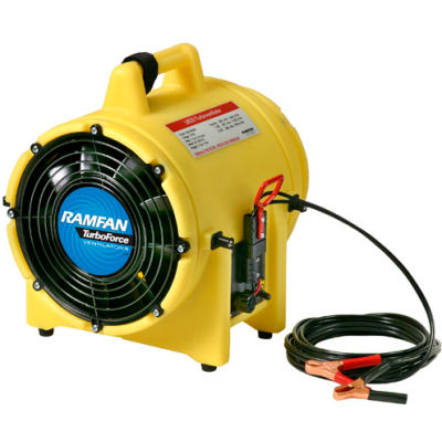Ramfan 8" Confined Space Blower UB20-12V 1/4 HP 862 CFM