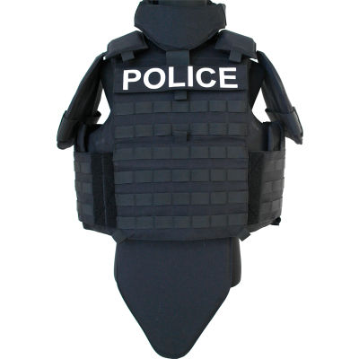 EDI-USA 360 Full Tactical External Ballistic Vest w/MOLLE, Level III-A ...