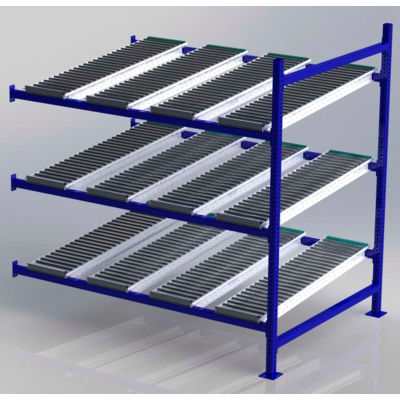 UNEX FC99SR72483-A Flow Cell Heavy Duty Gravity Rack Add-On 72"W x 48"D ...