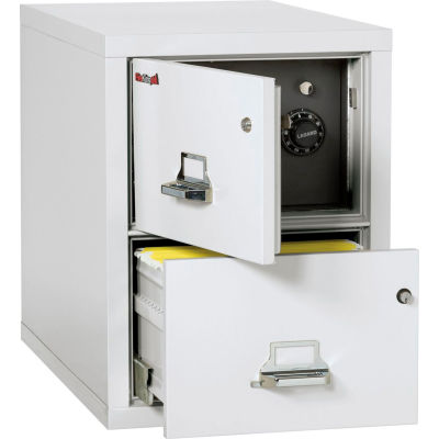 Fireking Fireproof 2 Drawer Vertical Safe-In-File Legal 20-13/16"Wx31-9 ...