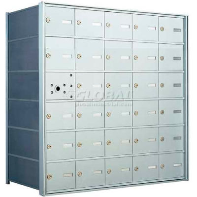 1400 Series Front Loading Horizontal Wall-Mounted Mailbox, 29 ...
