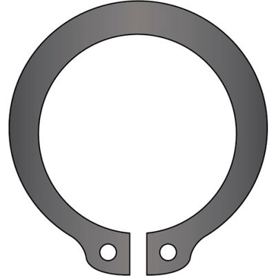 25mm External Snap Ring - Heavy Duty - Stamped - Spring Steel - USA ...