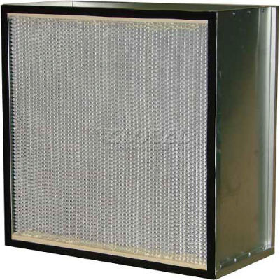 Filtration Manufacturing 0901-G711242412 HEPA Filter, MERV 17, 1100 CFM ...