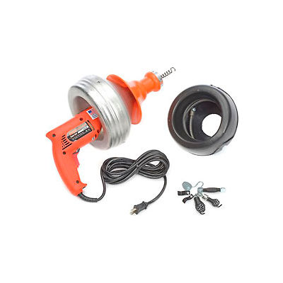 General Wire SV-B-WC Super-Vee Drain Cleaning Machine includes 2 Cables ...