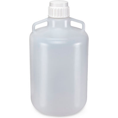 Carboy with Handles, Autoclavable, Polypropylene, 20 Liter