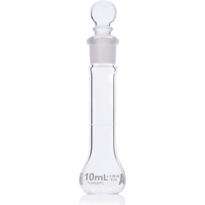 Flask, Volumetric, Wide Mouth, Globe Glass, Class A, To Contain (TC ...
