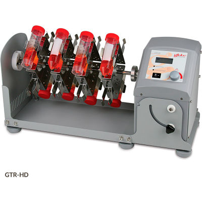 Tube Rotator, Horizontal, Digital, 120-240V, 50/60Hz Includes 16 X 50mL ...