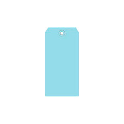 #1 Light Blue Shipping Tag Pack 2-3/4" x 1-3/8" - 1000 Pack | B43418 ...