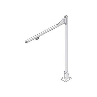 Hubbell Swing Boom W/ Floor Or Bench Mounted Support, 36"W x 87"H, Beige