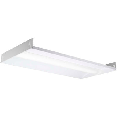 Hubbell LCAT24-40MLG-EDU Contemporary LED 2x4 Recessed Troffer, 40W ...