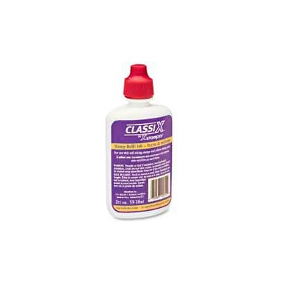 Xstamper® Classix Refill Ink, For Classix Self-Inking Stamps Only, 2 fl ...