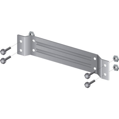 Interlake Mecalux Pallet Rack Row Spacer, Hardware Included, 12"L
