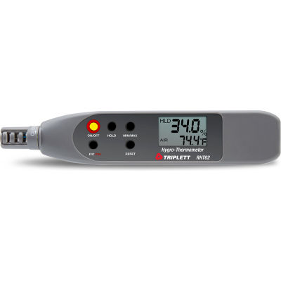 Triplett Hygro-Thermometer Pen, Humidity/Air Temperature