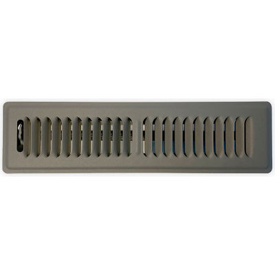 Speedi-Grille Floor Vent Register With 2 Way Deflection 2" X 14", Storm ...