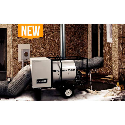 LB White® Foreman® Foreman-230-DF Portable Gas Heater