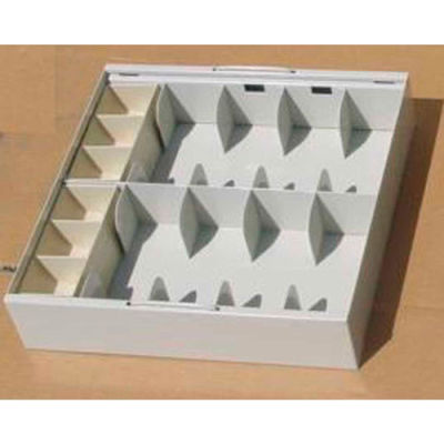 Fenco Steel Cash Tray P-11 - 8 Currency Compartments And 6 Coin ...
