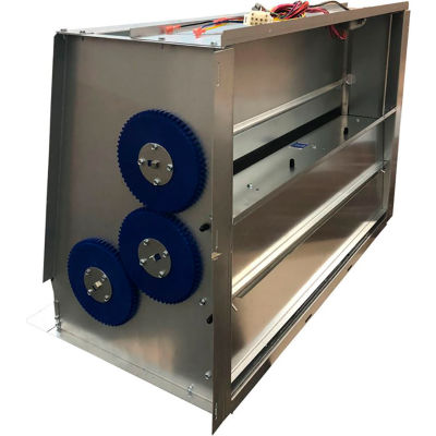 Cambridgeport Air Systems Ultra Low Leak Economizer, 35-3/4" L x 18" W ...