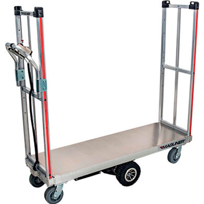 Magliner® Motorized U-Boat Platform Truck MBT1621 1000 Lb. Capacity ...