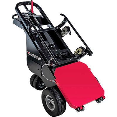 Magliner® Motorized Dewar Cylinder Tank Cart MDC90B-1 Foam Tires and 2 ...