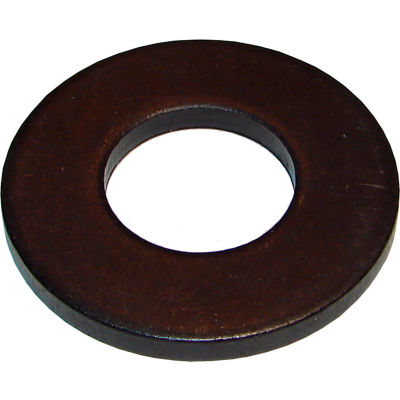 M6 Precision Flat Washer - 16mm O.D. - 3mm Thick - Steel - Black Oxide ...