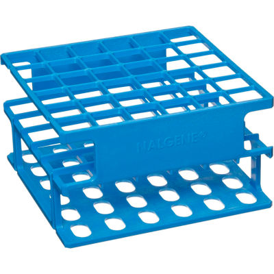 Thermo Scientific Nalgene™ Unwire™ Test Tube Half Racks, Blue, For 13mm ...