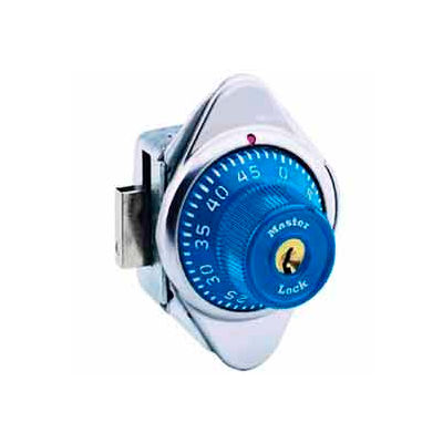 Master Lock® No. 1630MDBLU Built-In Combination Lock Blue Metal Dial ...