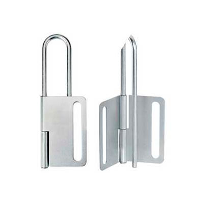 Master Lock® Lockout Hasp, Heavy Duty Steel, Pry Proof, 1" Jaw Dia. X 2 ...