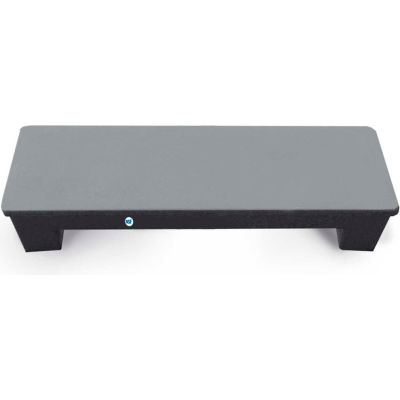 MasonWays™ 48128 SJ Solid Top Narrow Dunnage Rack 48"W x 12"D x 8"H ...