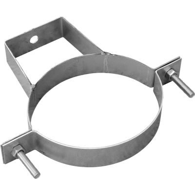 Nordfab QF Pipe Hanger HJ, 8" Dia, Galvanized Steel