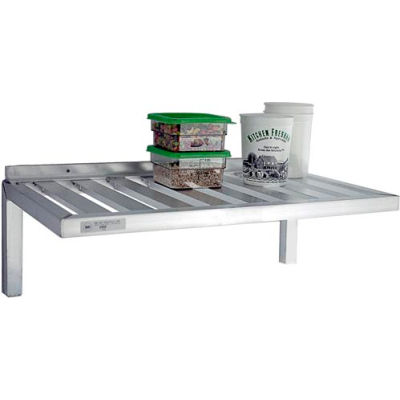 New Age - Aluminum T-Bar Wall Shelf, 20"W x 48"L