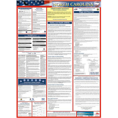 Labor Law Poster - North Carolina