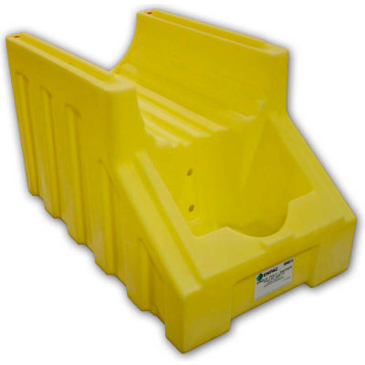 ENPAC® Poly-Racker Single Drum Rack for 55 Gallon Drums - Yellow