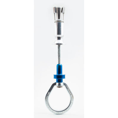 Werner® EVO Removable Anchor W/ Swivel D Ring, 10-3/4"L