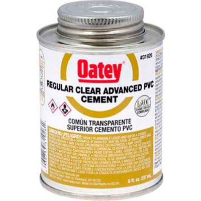 Oatey 31928 PVC Regular Clear Advanced Cement 32 oz. - Pkg Qty 12 ...