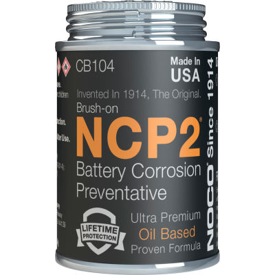 NOCO NCP2 Battery Corrosion Preventative, Brush-On 4 Oz. - CB104 - Pkg ...